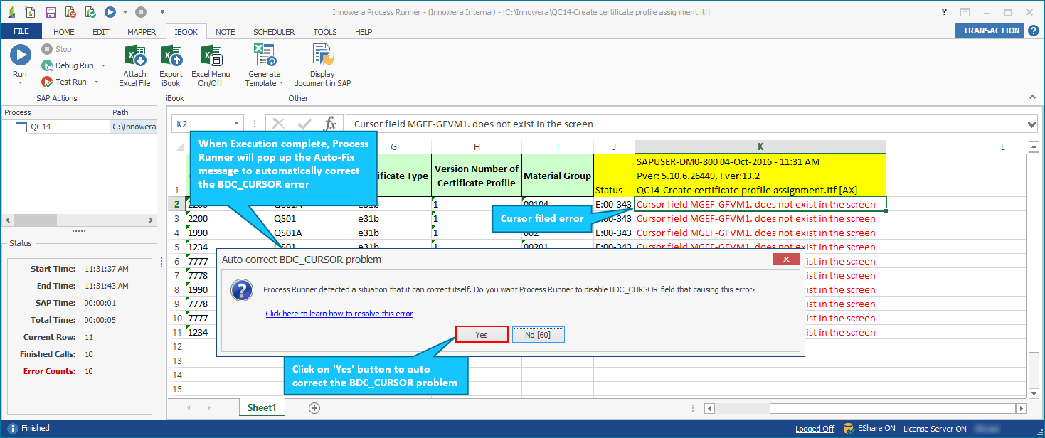 How To How To Resolve Bdccursor Field Error Message