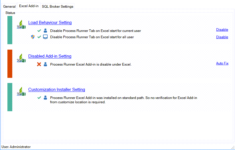 Process Runner Tab Unavailable in Excel | Process Runner Excel Add-in