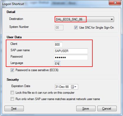 Logon Shortcut | Process Runner