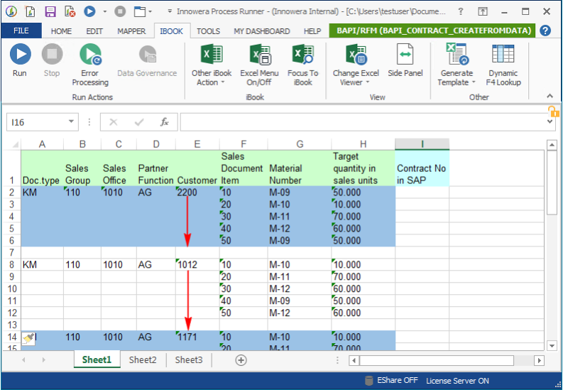 BAPI/RFM - Header Detail | Process Runner