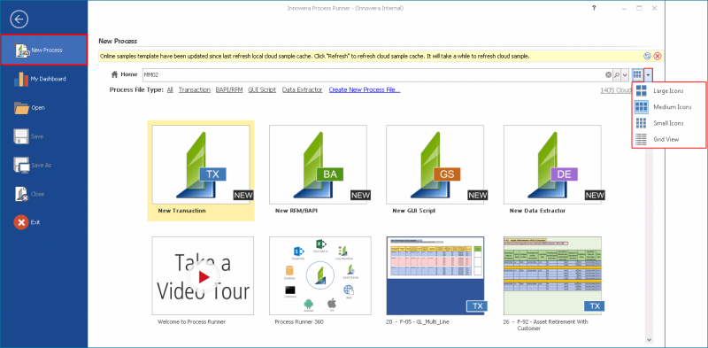 New Process | Process Runner