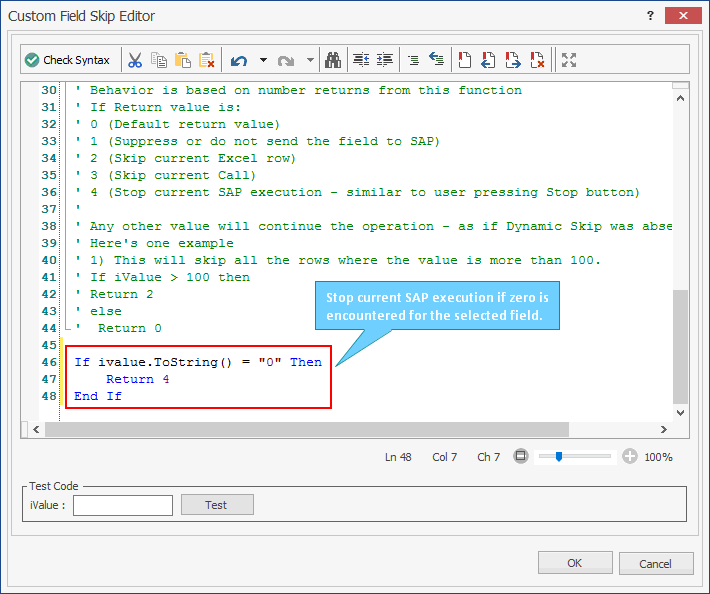 Dynamic Skip in Data Extractor | Process Runner