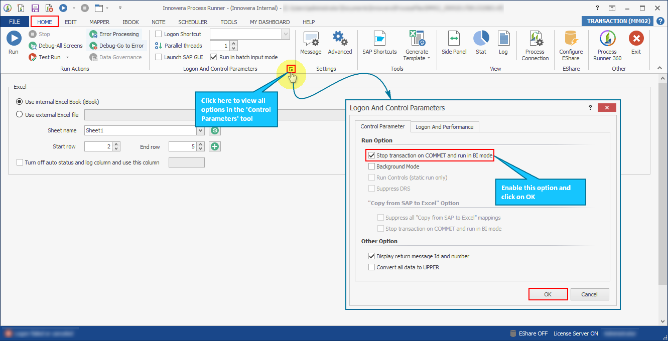 How to resolve Settings/Authorization issue on Ehp4/Ehp5 | Process Runner