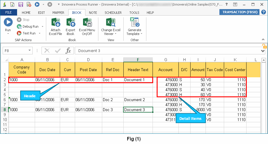Transaction - Block Types for Looping | Process Runner