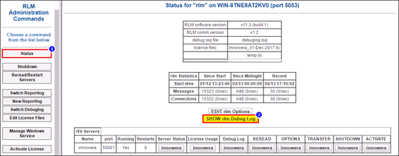 Communication error with license server (-17) & (-111) | Process Runner