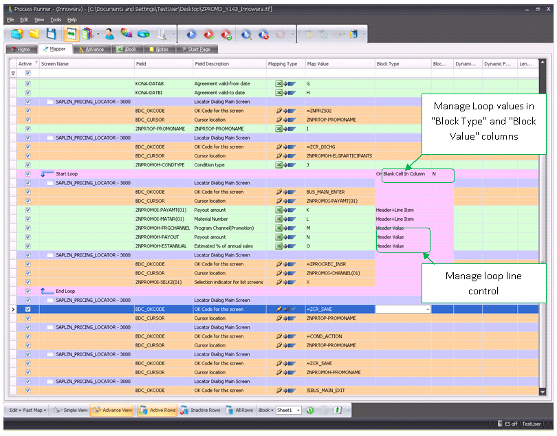 Editing Process Runner Recording