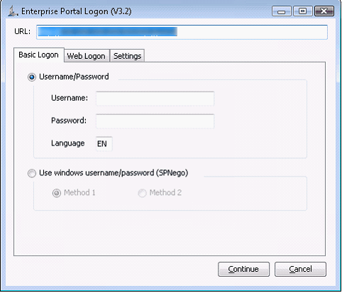 Error Troubleshooting > EP/SSO Login Problem Troubleshooting
