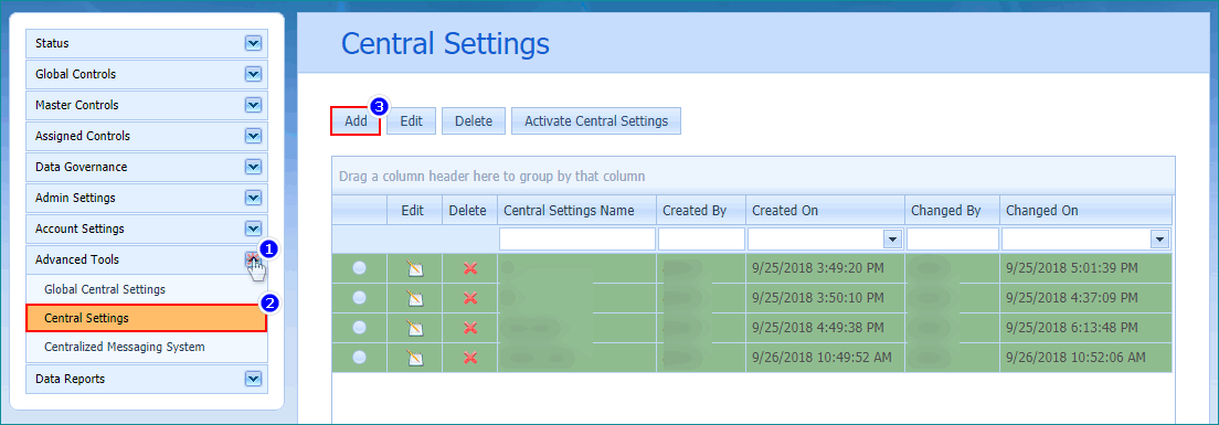 How To... > How to implement Innowera Control Panel Central Settings