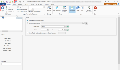 Remove Warning Messages when Process Runner Connects to SAP GUI | Process Runner