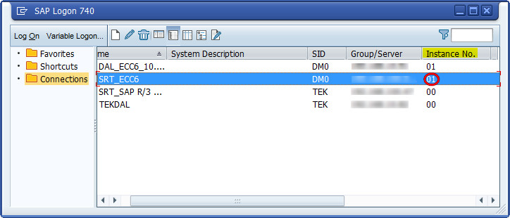 SAP login from Process Runner > Direct Connection