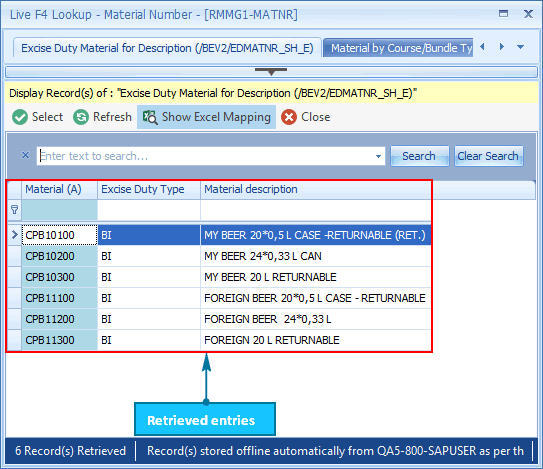 Getting started with Process Runner > Understanding Individual Ribbon Tabs > Mapper > Show ...